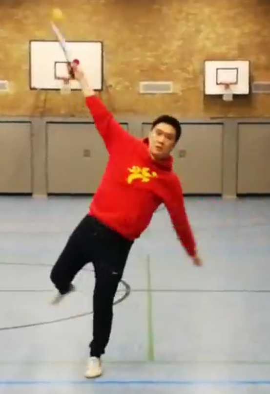 Grundtechniken - Diagonale nach links - Bailong Ball